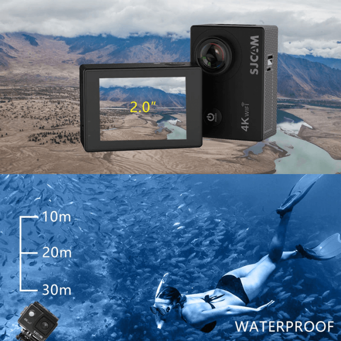 SJCAM SJ4000 Air 4K Wifi Waterproof Action Camera 2025